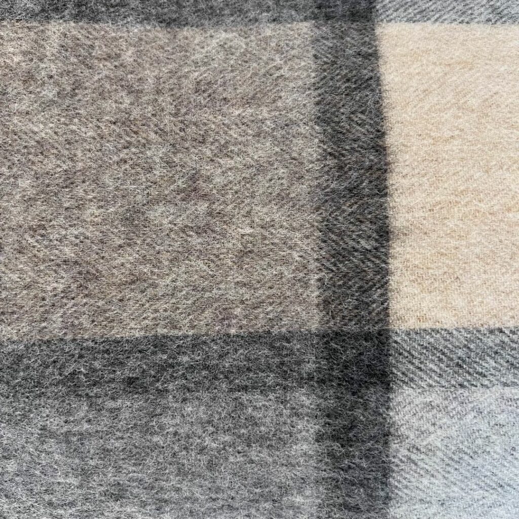 Wool Block Grey Natural Full - Head Regal