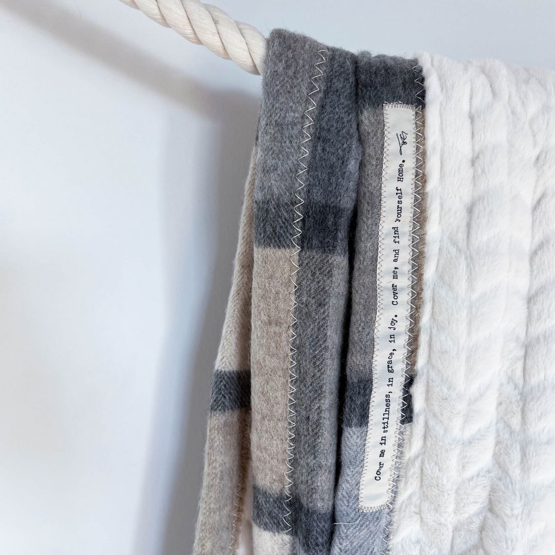 Wool Block Grey Natural Full - Head Regal